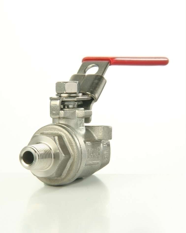 VA-Kugelhahn mit vollem Durchgang I/A 1/2'' PN 100 | 73 Edelstahl-Kugelhahn PN 70Innengewinde ...